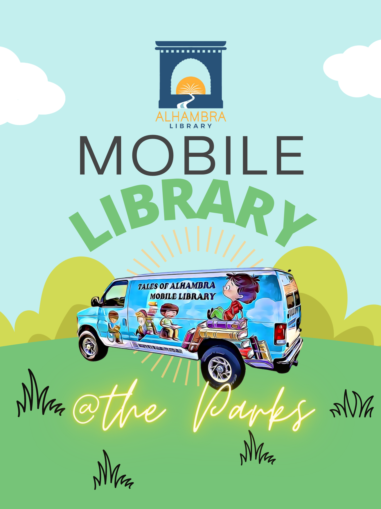 Mobile Library @the Parks | Alhambra Library